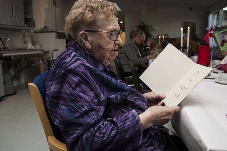 Stolt og glad 100-årig i Broager - Gråsten Avis
