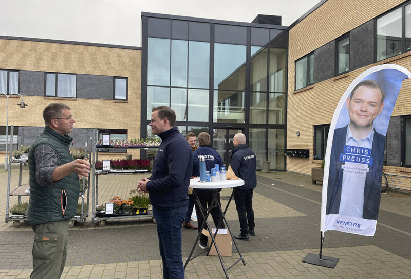 Chris Preuss har kastet sig ind i valgkampen - Gråsten Avis