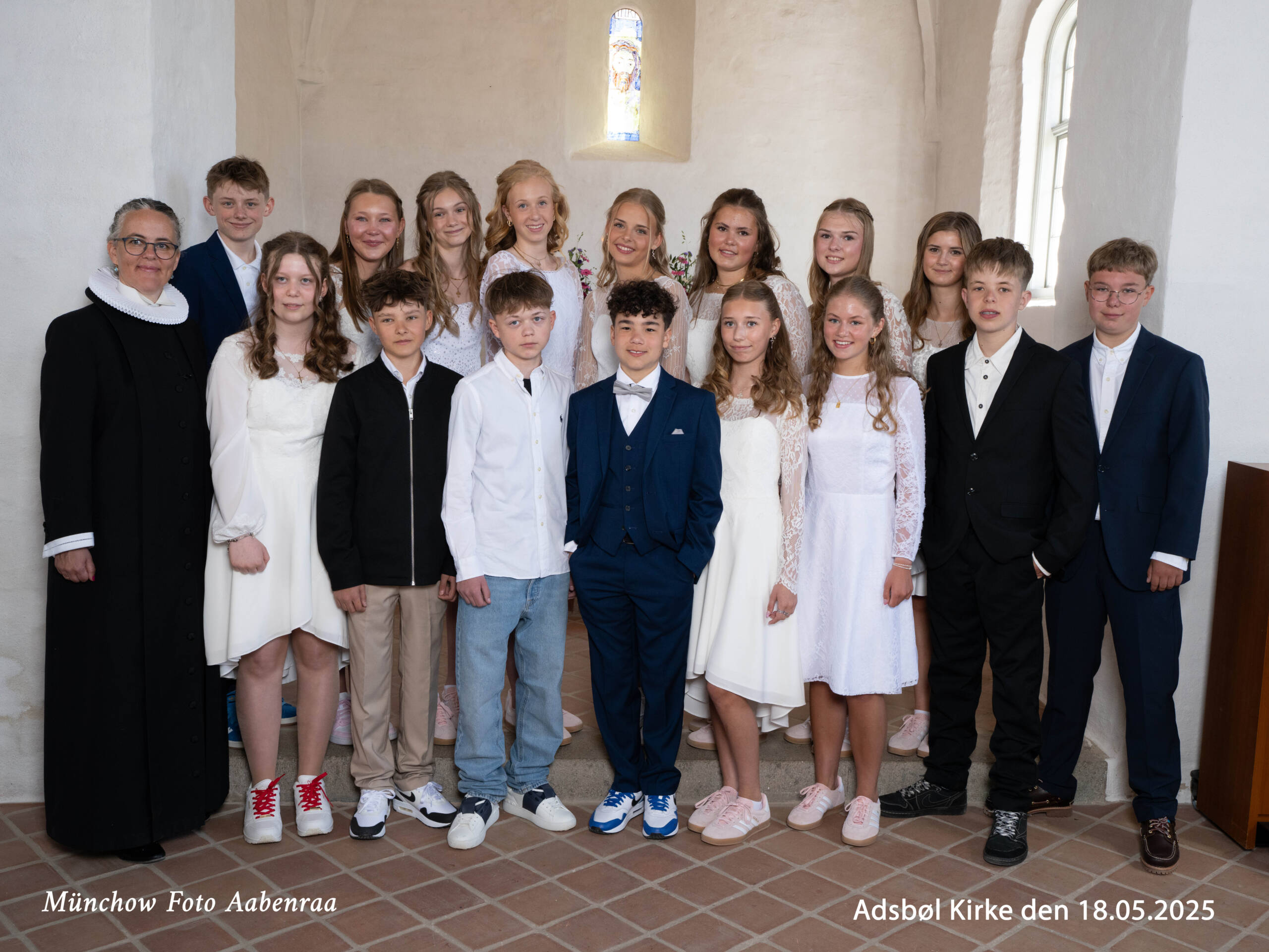 Forventningsfulde konfirmander - Gråsten Avis