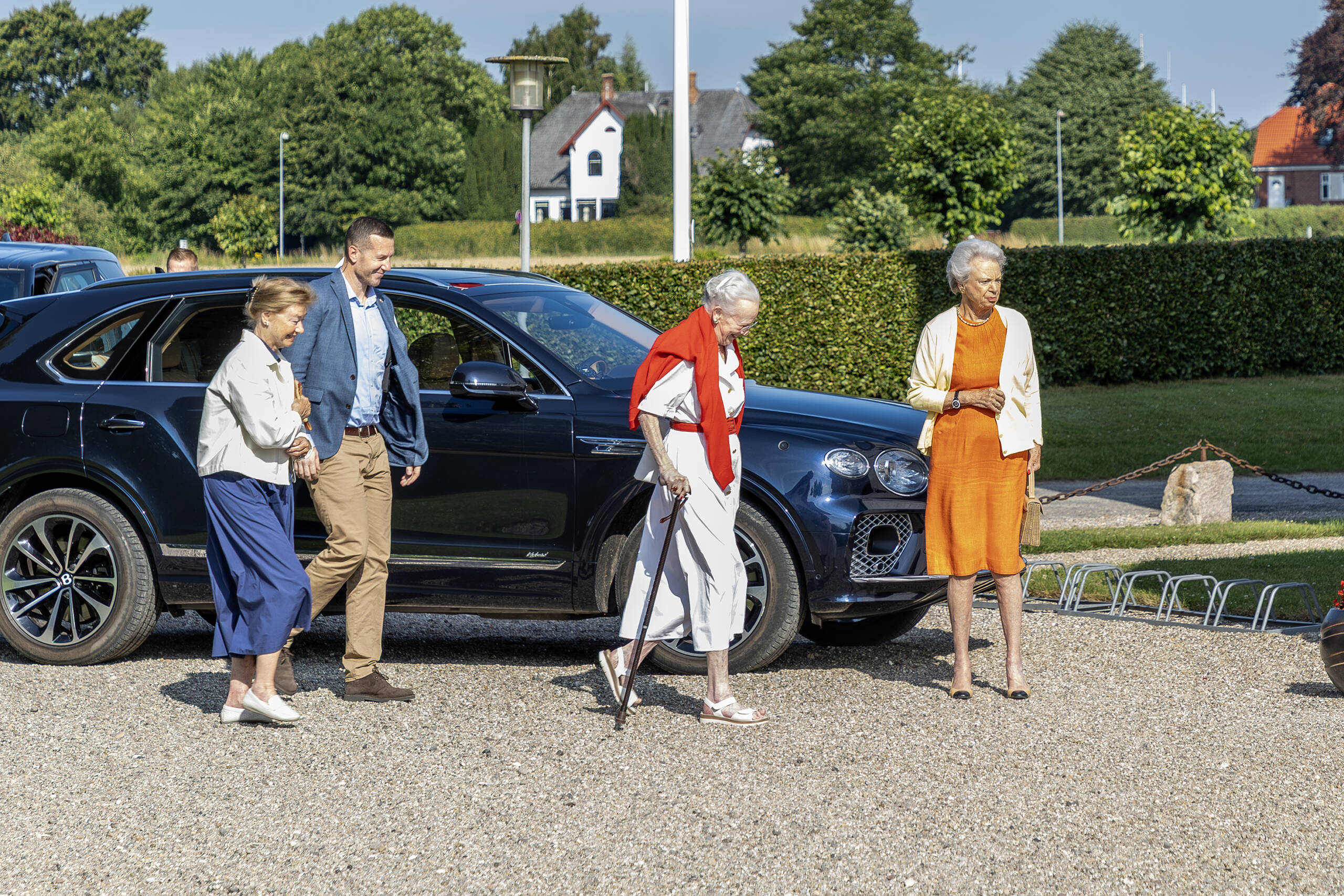 Dronning Margrethe til gudstjeneste i Rinkenæs - Gråsten Avis