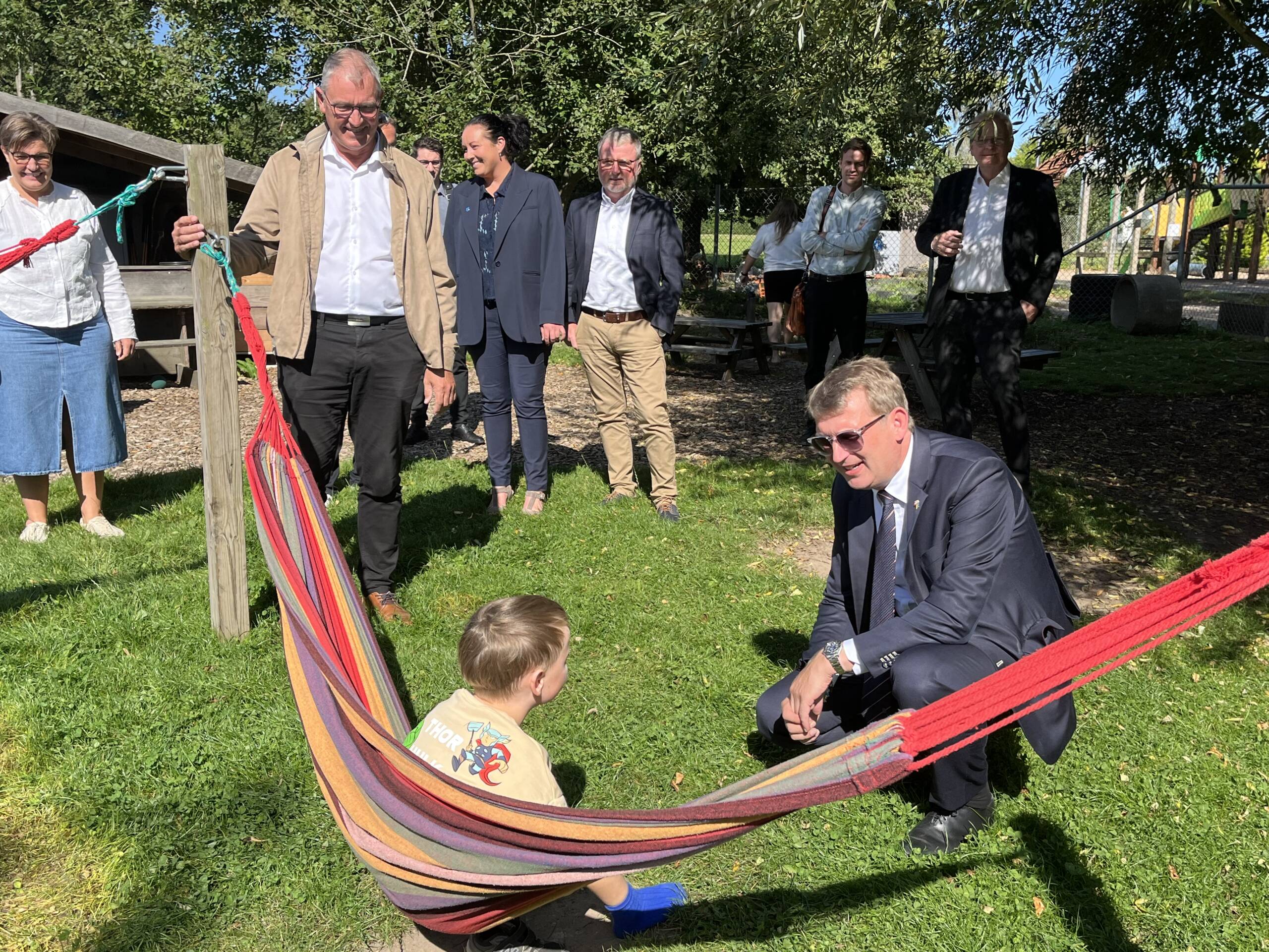 Fornemt besøg i Børnehuset - Gråsten Avis