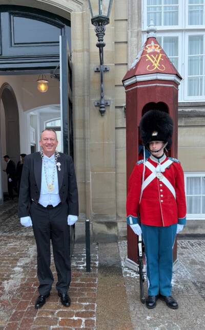 Borgmesteren til nytårskur i kjole og hvidt - Gråsten Avis
